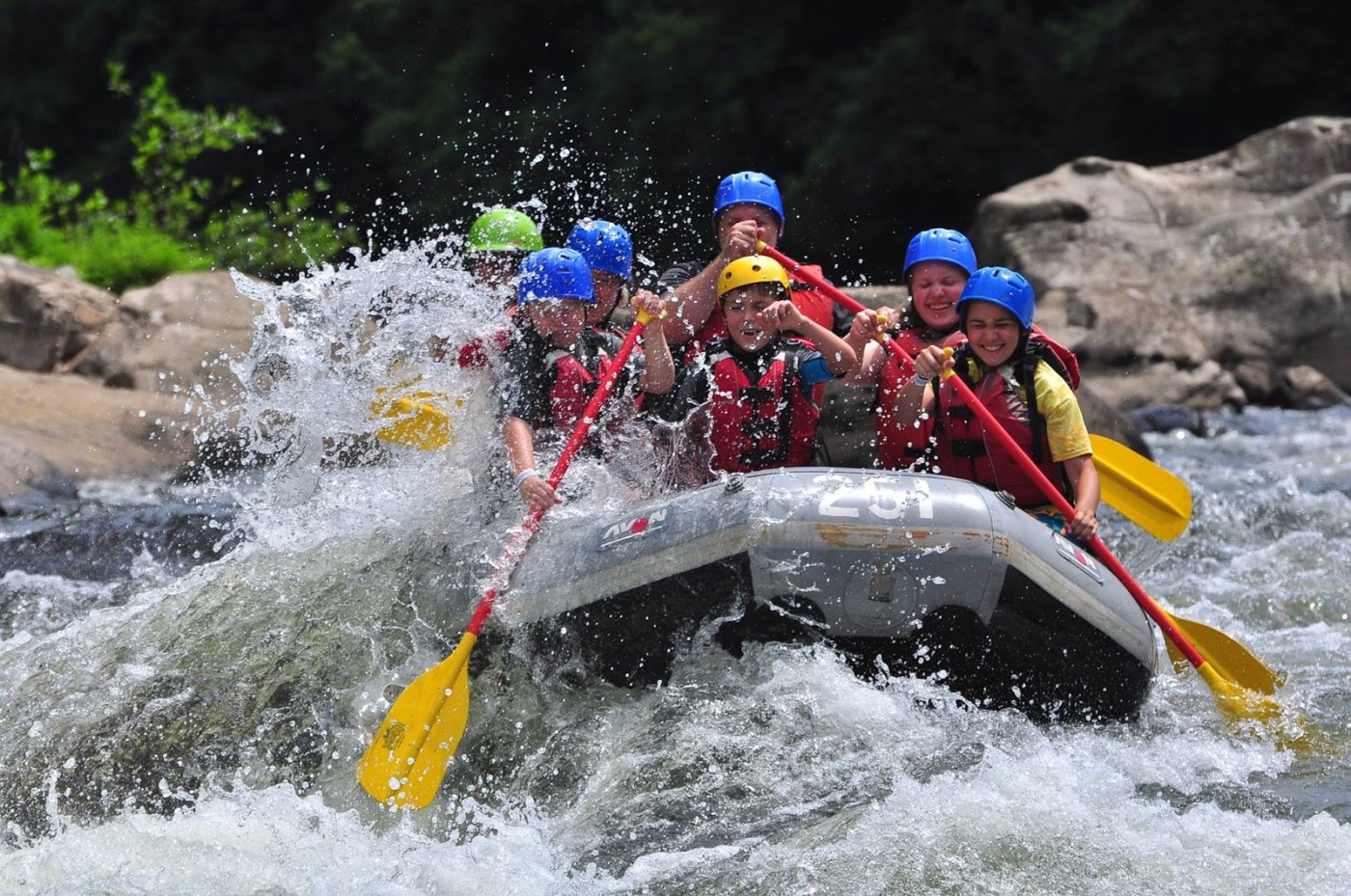 Lower Yough Rafting in Ohiopyle, PA | Daily at White Water Adventurers