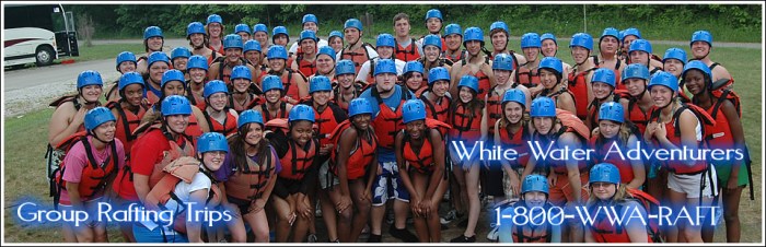 Group Rafting | White Water Adventurers